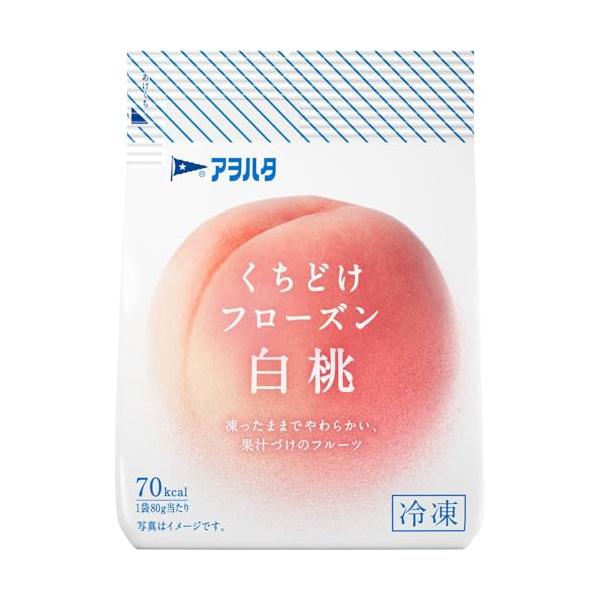 白/-/54028・FlavorName:白桃・もも（中国産）、りんご清澄濃縮果汁、濃縮レモン果汁・もも・りんご・１袋（８０ｇ）当たり；エネルギー70Kcal たんぱく質0.6g 脂質0.1g 炭水化物16.9g 食塩相当量0g