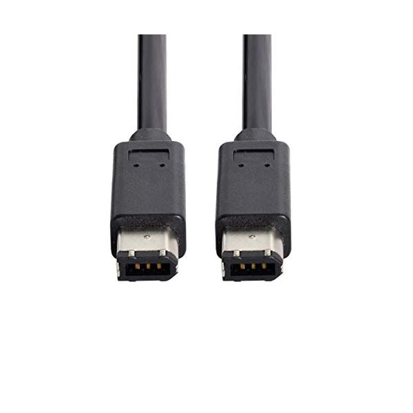 ・ブラック  CA-017-XY・6ピン/ 6ピンFireWire 400 - FireWire 400ケーブル、6フィート、ブラック。・高速データ転送、定格最大400Mbps (デバイス/ポート速度により制限)。・プラグアンドプレイ、ホッ...