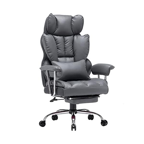 ?代ダークグレー/-/3008・Color:ダークグレー・オシャレ豪華な設計SKYEの最高クラスの椅子です。椅子全体は豪華な高級感が溢れ、座り心地絶品、多く流行り色に合い、各種の家庭環境にバランスがとても良い。ホーム、オフィス、ゲーム、休憩...