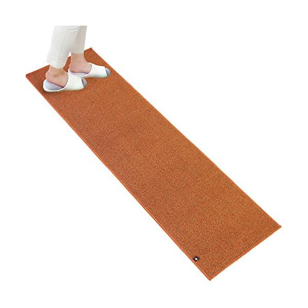 モダンオレンジ/45 x 180 cm (長方形)/4548622801088・Color:オレンジSize:45 x 180 cm (長方形)・パッケージ個数:1・サイズ：約45cm×180cm(マットの高さ 約6mm)・品質：ポリエステ...