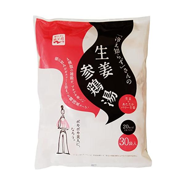 -/6グラム (x 30)/-・FlavorName:生姜参鶏湯・パッケージ個数:1・チキンエキス(国内製造)、食塩、でん粉、ジンジャーパウダー、チキンオイル、クリーミングパウダー、白菜エキス、砂糖、酵母エキス、高麗人参パウダー、うきみ・具...