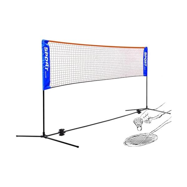 -/幅310cm 高さ(86~150)cm調整可能/-・パッケージ個数:1・??商品重量: 2.1 キログラム 収納バッグ幅82×直径15cm 展開時約幅3.1m，高86-150cm・?? 組み立て簡単、収納袋付き折り畳み式 テニス・バドミ...