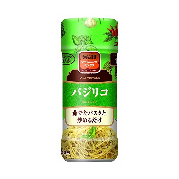 -/40グラム (x 5)/-・パッケージ個数:5・内容量:バジリコ(ボトル)・商品サイズ(高さ×奥行×幅):110mm×230mm×46mm・原材料:食塩、バジル、パセリ、こしょう、ガーリック、でん粉、チキンコンソメ、砂糖、赤唐辛子、セロ...