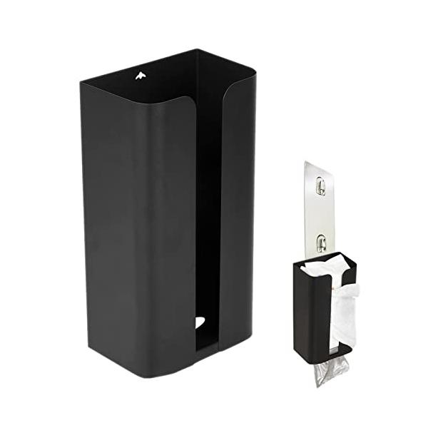 おしゃれブラック/24*8*13/1・Color:ブラックMaterialType:粘着・用途がいろいろありますソフトパックティッシュに適用します。このティッシュケースは横向きにも縦向きにも取り付けられます。さまざまな場面に適用し、ティッシ...