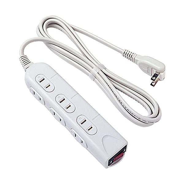 6個口・ 2m Z6481・・Size:2mStyle:6個口・プラグの両極が同時に差し込まれたときのみ開く安全設計の防塵シャッター。・パイロットランプ付集中スイッチ付。・雷サージを吸収するバリスタ内蔵で、雷による被害を軽減します。・トラッ...