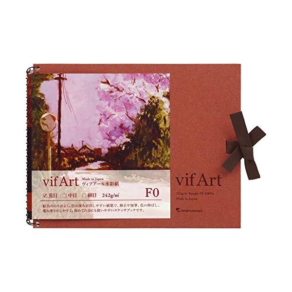 荒目・荒目 表紙:レッド F0 S10VA・・Size:F0Color:荒目 表紙:レッド・ヴィフアール水彩紙はマルマンが開発した『手軽に水彩を楽しめる』国産水彩紙です。・荒目は陰影を表現しやすく、大まかな線描から風景画などに適しています。...