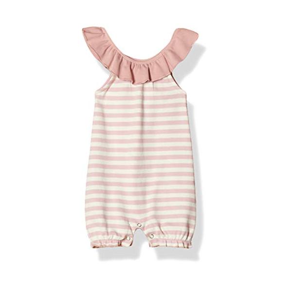 カジュアルMauve/Beige（モーヴピンク/ベージュ）/3-6M（3?6ヶ月用）/sap-419・Size:3-6M（3?6ヶ月用）Color:Mauve/Beige（モーヴピンク/ベージュ）・パッケージ個数:1・オーガニックコットンの...