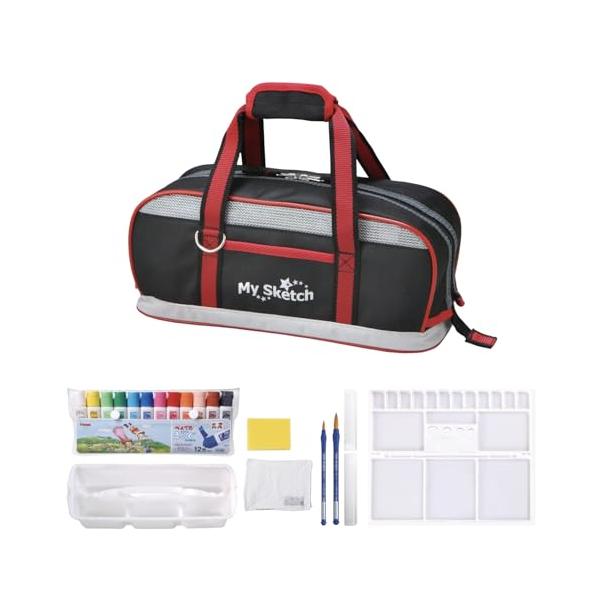 無地お片付けしやすいワイド設計バッグ黒/-/ZST21-A・Color:お片付けしやすいワイド設計バッグ黒・パッケージ個数:1・バッグ色黒(撥水加工)・サイズ/重さ幅 320mm ×奥行 120mm × 高さ 130mm/963g・セット内...