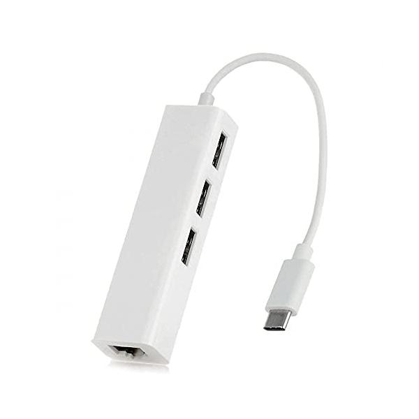 LAN+3USBアダプター。Type-C to LAN-100Mbps+USB2.0*3/-/U3-239-WH-CY-XY・Style:LAN+3USBアダプター。・パッケージ個数:1・PCラップトップタブレットの場合、MacBookはW...