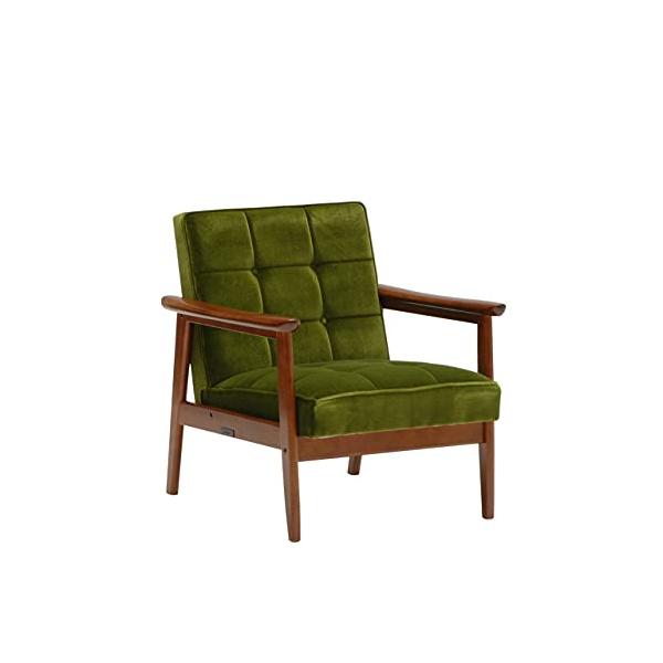 1)単品モケットグリーン/1シーター/W36140QWK・Color:モケットグリーンSize:1シーターStyle:1)単品・パッケージ個数:1・カリモク60を代表するアイテム「Ｋチェア」のNEWモデル・アームトップに木肌がなめらかなブナ...