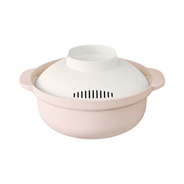 スモーキーピンク/1個 (x 1)/NIM-118-SP・Color:スモーキーピンク・パッケージ個数:1・サイズ(約):幅21.5cm×奥行18.3cm×高さ11.5cm 重量(約):138g・材質:ポリプロピレン / 耐熱温度140℃ ...