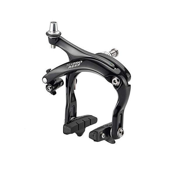 材質:鍛造(Melt forged)アルミニウム・デュアルピポッドキャリパーブレーキ・ディメンション55~73mm・重量:179g(1ホイール)