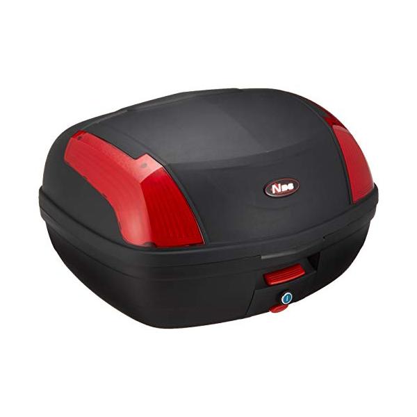 ブラック/レッド トップケースブラックレッド/48L/907905・Size:48LStyle:ブラック/レッド トップケースPatternName:単品・パッケージ個数:1・容量:48L・重量:3.0kg・サイズ:幅約54cm×高さ約34...