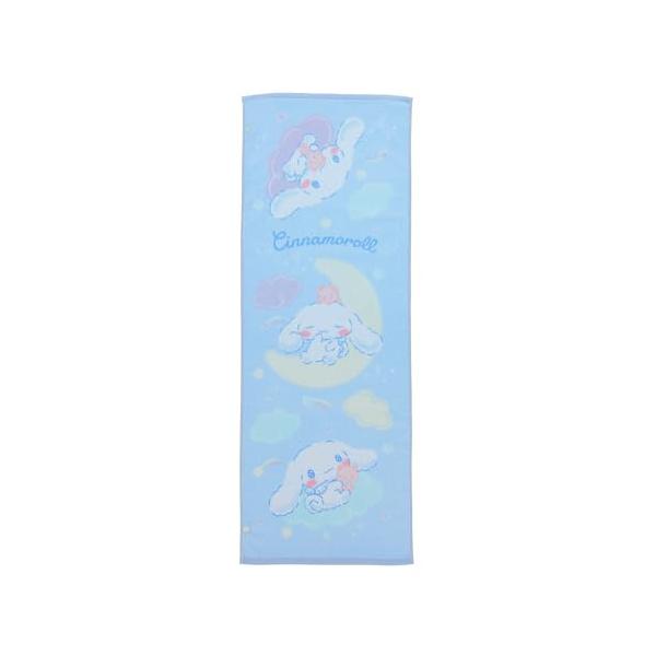プリントキャラクタータオル07 シナモロール/約40×110cm／132g/3765004600・Color:07 シナモロールSize:約40×110cm／132g・パッケージ個数:1・サイズ：約40×110cm／132g / 生産国：中...