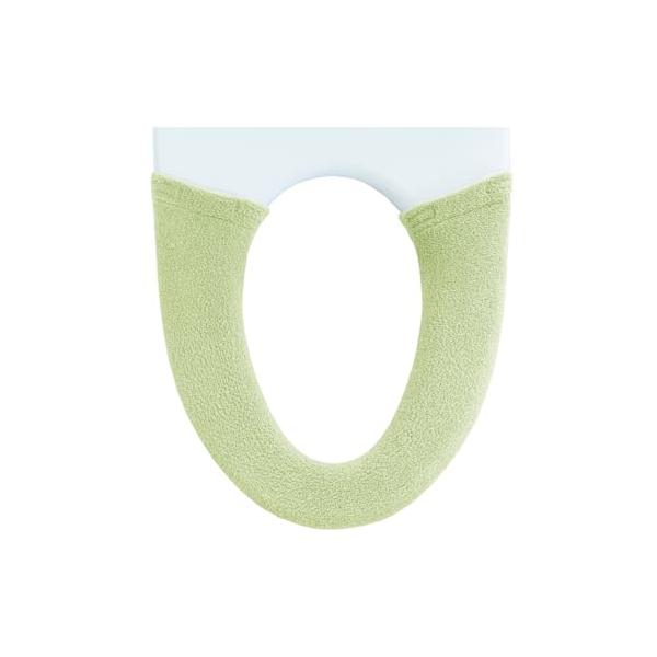 便座カバー(洗浄・暖房型)グリーン/便座カバー(洗浄・暖房型)/4548622398335・Color:グリーンStyle:便座カバー(洗浄・暖房型)・パッケージ個数:1・品質：表糸 アクリル100％、芯糸 ナイロン91%・ポリウレタン9％...