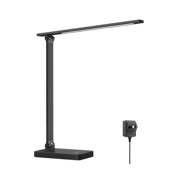 ミニマリストブラック/-/PR310002-DWW-JP・Color:ブラック・超高輝度・5段階調色調光最大750ルーメンの明るさを実現し、他製品を上回る高輝度で作業や勉強に最適です。5段階の調色＆調光機能を搭載しており、タッチ操作で使用シ...