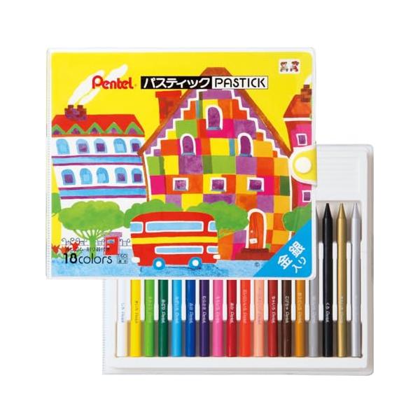 18色18色/18色/GC1-18D・Style:18色PatternName:ソフトケース・パッケージ個数:1・サイズ:幅 218mm ×奥行 183mm × 長さ 22mm・重さ:283g・1本あたり本体サイズ/重さ:φ8×120mm/...