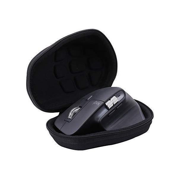 ・ブラック  ・・Color:ブラック・特別な保護トラベル収納ケース-Aenllosi 互換品 Logicool ロジクール マウス MX Master 3/MX MASTER3s 保護トラベル収納ボックス(注：ロジクール mx maste...