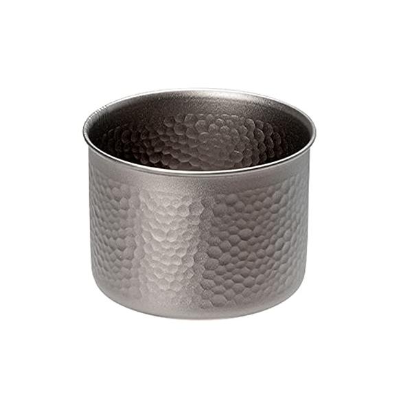 湯カップ-/1個 (x 1)/ECA621・パッケージ個数:1・極薄のチタンに槌目を入れるのは世界初・サイズ : 外径80×内径76×深さ55mm・容量 : 220ml・質量 : 34g・素材 : 純チタン