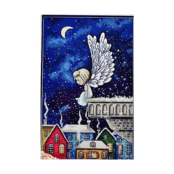 multi/-/-・パッケージ個数:1・エジプト綿・14ct 28x34cm 150x187 針 完成サイズ: 28x34ｃｍ・十字繍 キット内容：エジプト綿刺繍糸  図案、簡単なやり方の英語語説明書、刺繍針1-2本， 刺繍布