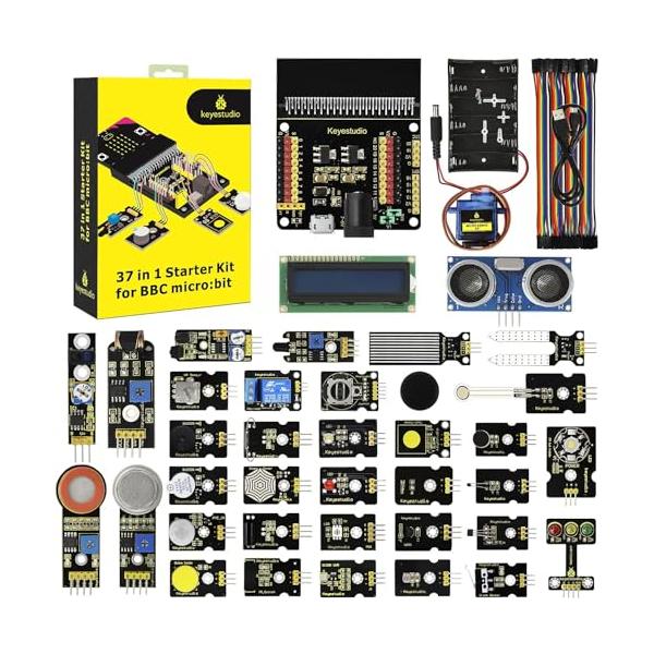 マイクロビットなし。/-/1265289・パッケージ個数:1・Micro：bitボードコーディング用に特別に設計されています。 Micro：bit v2V1.5ボードは含まれていません。 このキットには、マイクロビットやその他の一般的に使用...