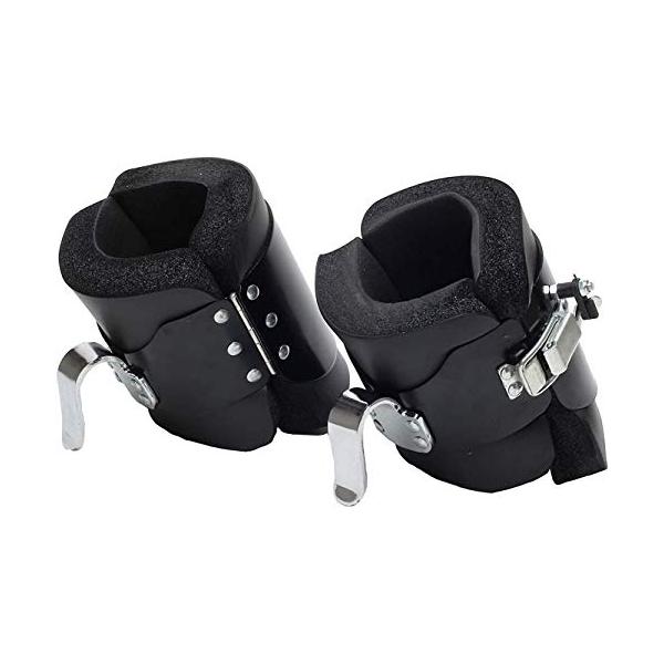 黒/フリーサイズ/-・下向きの重力に対抗するように設計されています。・150KG まで耐荷重クロムメッキのフック。 素早く簡単なストラップロックシステム。・厚さ3cmのフォームパッドで固定、違和感を軽減仕様。ブーツが十分に掴めない場合は、厚...