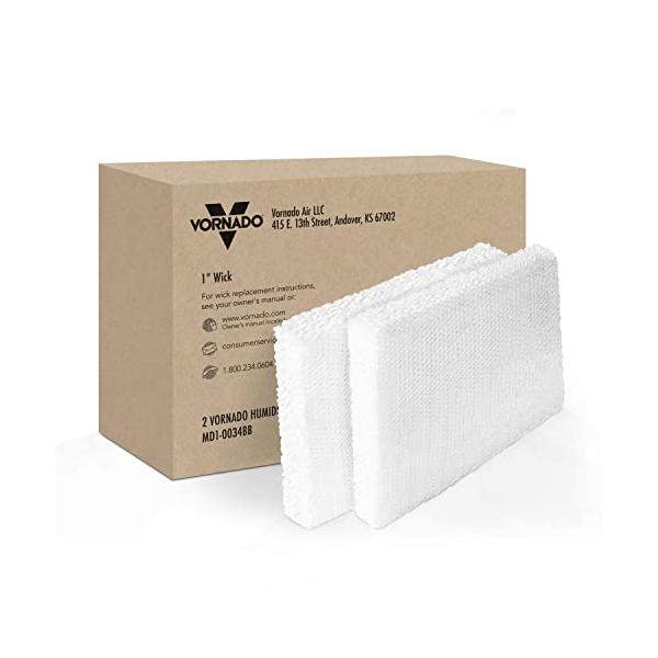 ・ホワイト  MD1-0034・【サイズ】長さ23.0x奥行2.5x高さ18.5cm (1枚)・EV100-JP 専用の抗菌フィルター・【対応機種】Vornado 加湿器 EV100-JP のみ・【セット内容】フィルター(2枚入り)・フィル...