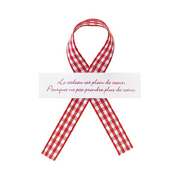 チェック/W60×H80mm/CHE-1S・Size:W60×H80mmColor:チェック・パッケージ個数:1・シールサイズ:幅60×高さ15mm・全体サイズ:W60×H80mm・仕様チェックリボン付・素材:コート紙・デザイン中の欧文訳:...