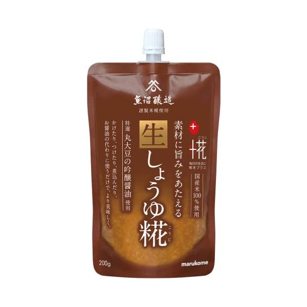 ・ 200グラム (x 8) ・・Size:200グラム (x 8)・【内容量】200g×8個・【原材料】醤油、米こうじ、食塩、酒精、(原材料の一部に小麦を含む)・【プラス糀】毎日の食生活に、日本古来の糀を手軽にプラスしてもらえたら。 そん...