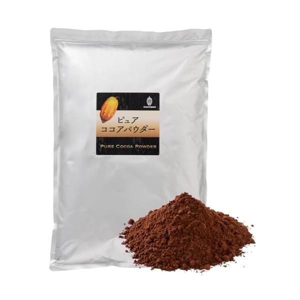 -/1kg(1000g)/-・Size:1kg(1000g)・名称 ココアパウダー / 商品名 ピュアココアパウダー / 原材料 カカオ豆(ガーナ、インドネシア、その他) / 栄養成分表示　*計算値(100g当たり) / エネルギー 402...