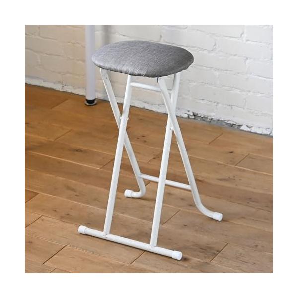 オーバル(背もたれなし)グレー/幅36/OYZX-02H(GY/WH)・Color:グレーStyle:オーバル(背もたれなし)・パッケージ個数:1・ハイタイプのカウンターチェアちょい掛けに便利なハイタイプのスツールです。コンパクトなのでキッ...