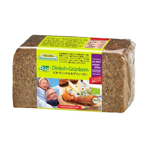 -/500グラム (x 1)/MMR01004・Size:500グラム (x 1)・パッケージ個数:1・内容量:500g・原材料:有機全粒ライ麦、有機スペルト小麦、海塩、イースト・商品サイズ(高さx奥行x幅):95mmx58mmx170mm...