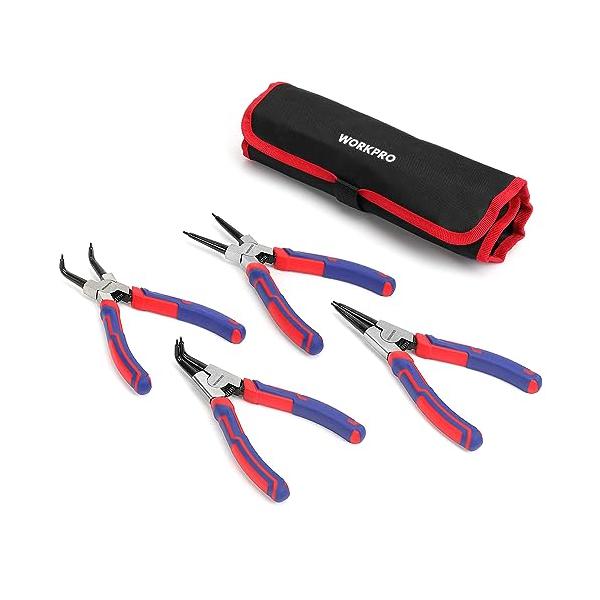 ?穴用・直爪/穴用・曲爪/軸用・直爪/軸用・曲爪ブラック/-/-・パッケージ個数:1・仕様スナップリングプライヤー：軸用ストレート・軸用90°・穴用ストレート・穴用90°。先端径(±0.02)φ2mm。外部使用範囲23-45mm、内部使用範...