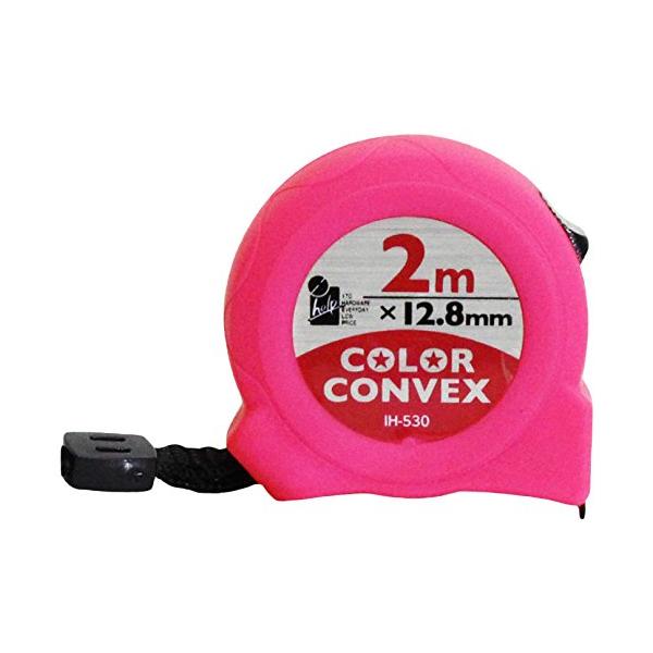 ピンク/幅12.8mm×長さ2m/IH-530・Size:幅12.8mm×長さ2m・材質:本体=ABS・エラストマー;テープ・フック=スチール;ストラップ=ポリエステル・表面処理:エラストマー・精度: