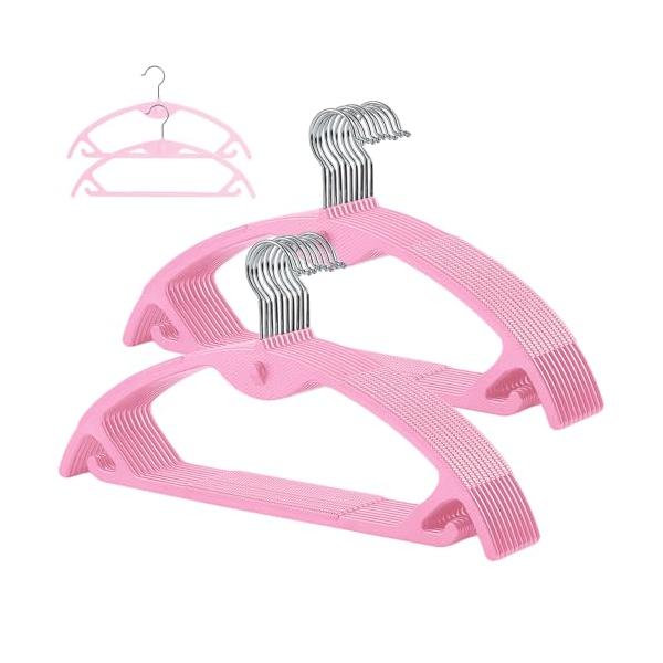 ピンク/20本セット/BYGX02・Color:ピンクSize:20本セット・パッケージ個数:1・商品詳細材質：本体：PET；フック：炭素鋼。サイズ：約高さ22*幅43cmで、 重さ：約90クラムです。高品質の素材で作られ、柔軟性と耐久性を...