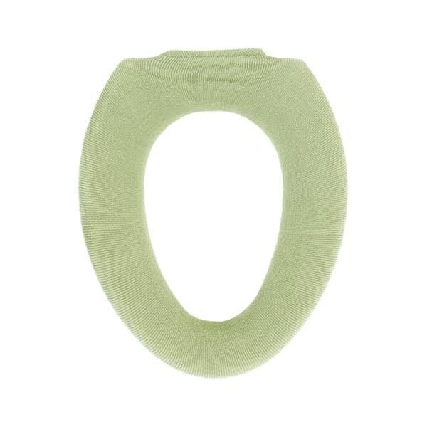 便座カバー(O型)グリーン/便座カバー(O型)/4548622398236・Color:グリーンStyle:便座カバー(O型)・パッケージ個数:1・品質：表糸 アクリル100％、芯糸 ナイロン91%・ポリウレタン9％・生産国：中国・重量：5...
