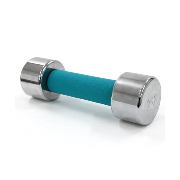 可変式グリーン/2kg/-/5F-4442・Color:グリーン/2kg・パッケージ個数:1・クロームメッキ加工を施した鉄アレイです。・錆びにくく、床に置いても傷つきにくいです。・グリップが発泡ウレタンなので、握っても手が痛くなりにくく、汗...