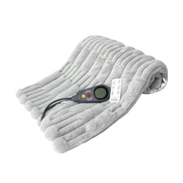 シンプルグレー/60x80/A801-xA-xB・Size:60x80Color:グレー・2024最新電気ホットマット・自動オフ機能冬には体が暖かい電気カーペットが新登場該当電気ホットマットに過熱防止、過電圧保護の機能が内蔵しており、温度制...