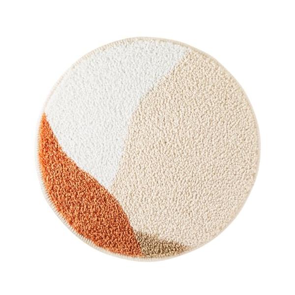 北欧2. モチーフチェアパッド ベージュ/スタンダード/NIF-291-BE・Color:2. モチーフチェアパッド ベージュ・パッケージ個数:1・サイズ(約):直径35cm 重量(約):135g・材質:パイル部/ポリエステル100% 裏面...