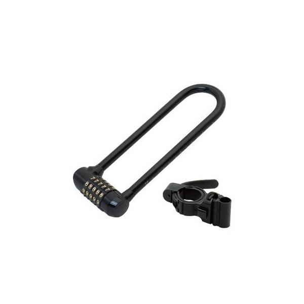 U字ロック・ブラック 内寸:L162×W42mm外寸:L200×W70mm ・英語名：Slim U-Lock・カラー:ブラック・スチール・取付けブラケット付属取付可能径フレーム側:φ22.2〜35mm取付可能径ロック側:φ8mm・内寸:L1...