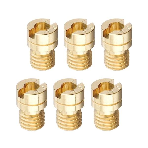 ・ #60-#72-6pcs ・・Size:#60-#72-6pcs・【ミクニメインジェット詳細】メインジェット ミクニ丸型/小 # 60 #62 #65 #68 #70 #72。合計6個セットです。ご購入頂く前に、ご自分のキャブレターの適...