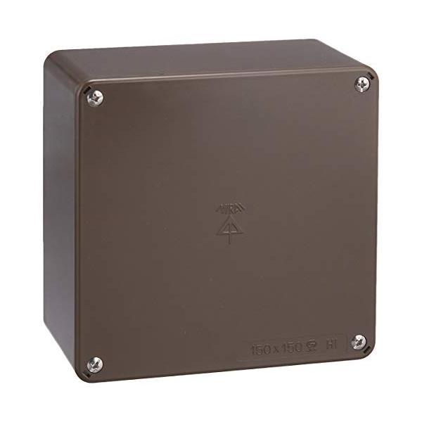 PVP-1507チョコレート/タテ×ヨコ×フカサ(板厚):150×150×75/PVP1507T・Size:タテ×ヨコ×フカサ(板厚):150×150×75Color:チョコレート・パッケージ個数:1・落下防止ねじ使用。封印ビスに交換もでき...