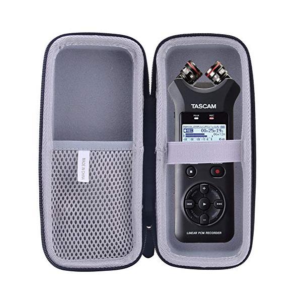 パッケージ個数:1・TASCAM（タスカム）リニアPCMレコーダー DR-07X 保護対応収納ケース -waiyu JP・材質：耐久性のある高級ハードEVA素材、優れた肌触り、中身の柔らかい保護。・用途：保管保護、汚れ、衝撃、磨耗を防ぐこと...