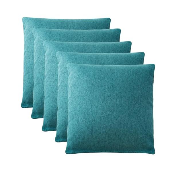 シンプルターコイズブルー/63cmx59cm(5 枚組)/HA-410MM・Size:63cmx59cm(5 枚組)Color:ターコイズブルー・「製品詳細」59cm×63cmの座布団カバー5枚セット（中身は別売りです）。このサイズは、座布...