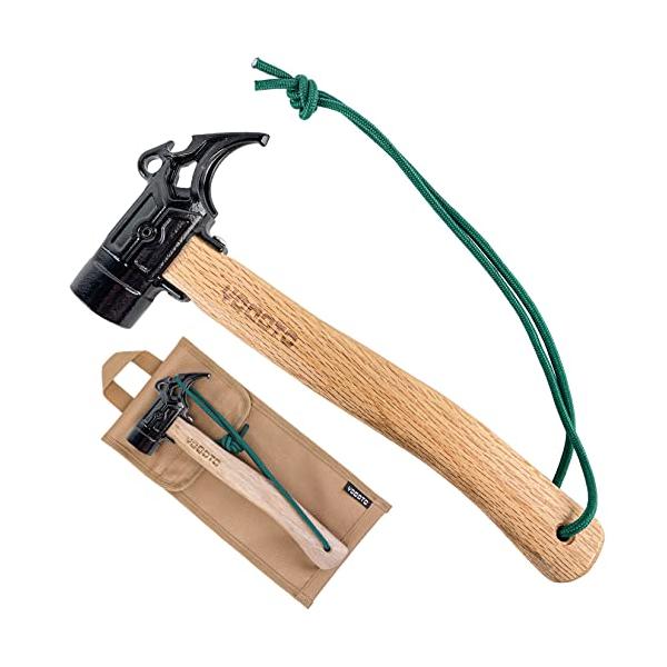 アウトドア・キャンプ用ハンマー第2世代ハンマー+収納ケース(カーキ色)/-/-・Color:第2世代ハンマー+収納ケース(カーキ色)・セット内容:ハンマーと収納ケース 　　第２世代ハンマーはお客様の要望に応じて改良した品です。・ヘッドデザイ...