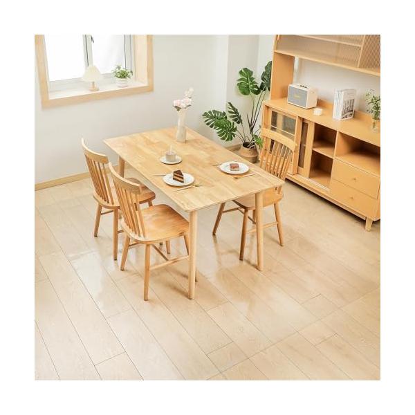 ダイニングマットエンボス加工 厚さ1.5mm/100*200cm/-・Size:100*200cmColor:エンボス加工 厚さ1.5mm・透明 床保護マット:四隅は円角加工を施し、より安全です。敷く時はエンボス加工された面を上、ツルツルし...