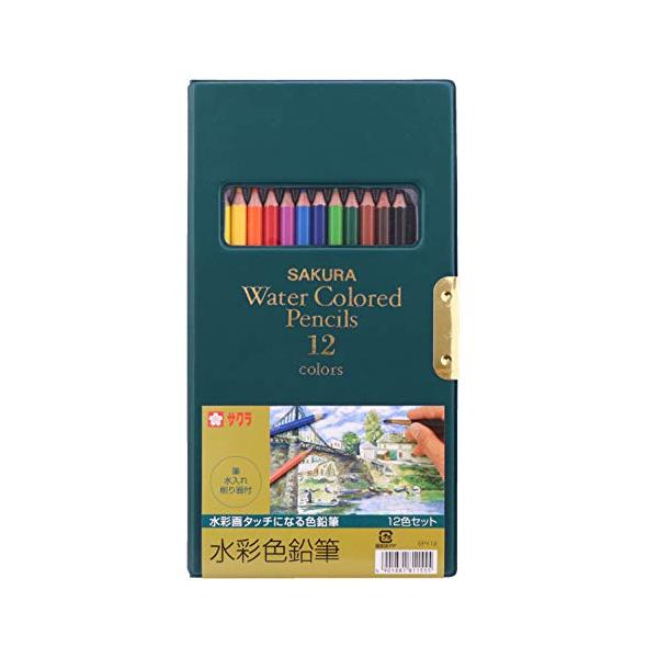 セット12色セット/23.5cm×12.7cm/EPY12・パッケージ個数:1・1水で溶かすと水彩画のタッチになる色鉛筆です。2色鉛筆の繊細な模写や混色、水彩画の着色表現などが同時に楽しめます。