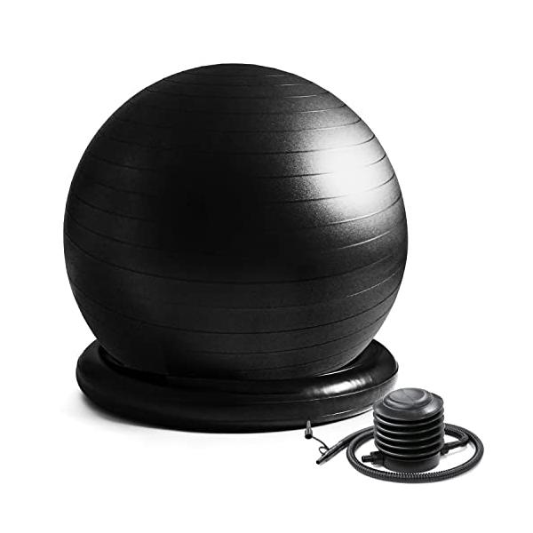 ・ブラック/65cm  3B-3123・・Color:ブラック/65cm・「姿勢よしお」は台座リング付きバランスボール椅子です。・ボールサイズは65cm！身長155cm〜175cmの方にお勧めです。・穴が空いても破れにくいノンバースト仕様！...