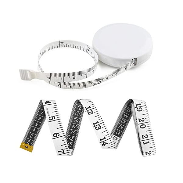 ホワイト/-/-・両面目盛両面表記で、最大200cm(79inch)まで計測できるロングメジャーです。長いご使用でも目盛りがはっきり見せます。・曲面が測れる ソフトルーラー 曲面が測れるので、バスト、ウエスト、ヒップ、頭囲、手首などを測るの...