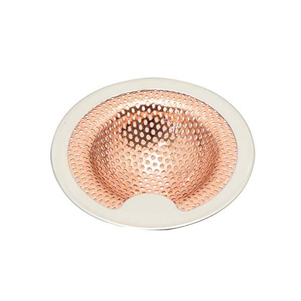 純銅製・ ミニ(排水口径34~45mm対応) 極小・・Size:ミニ(排水口径34~45mm対応)Style:純銅製・洗面所や台所の洗い場のゴミ受けに・材質/純銅・ステンレス鋼・排水口径:約34〜45mm対応・外寸:(約)幅52×奥行52×...